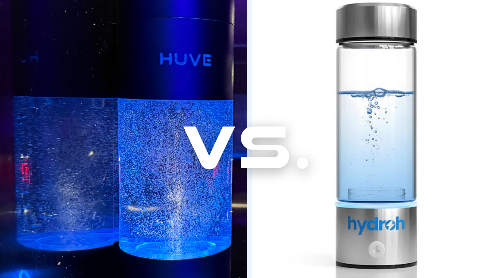 HUVE Perform vs Hydroh Hydrogen Water Bottle: A Scientific Comparison ...